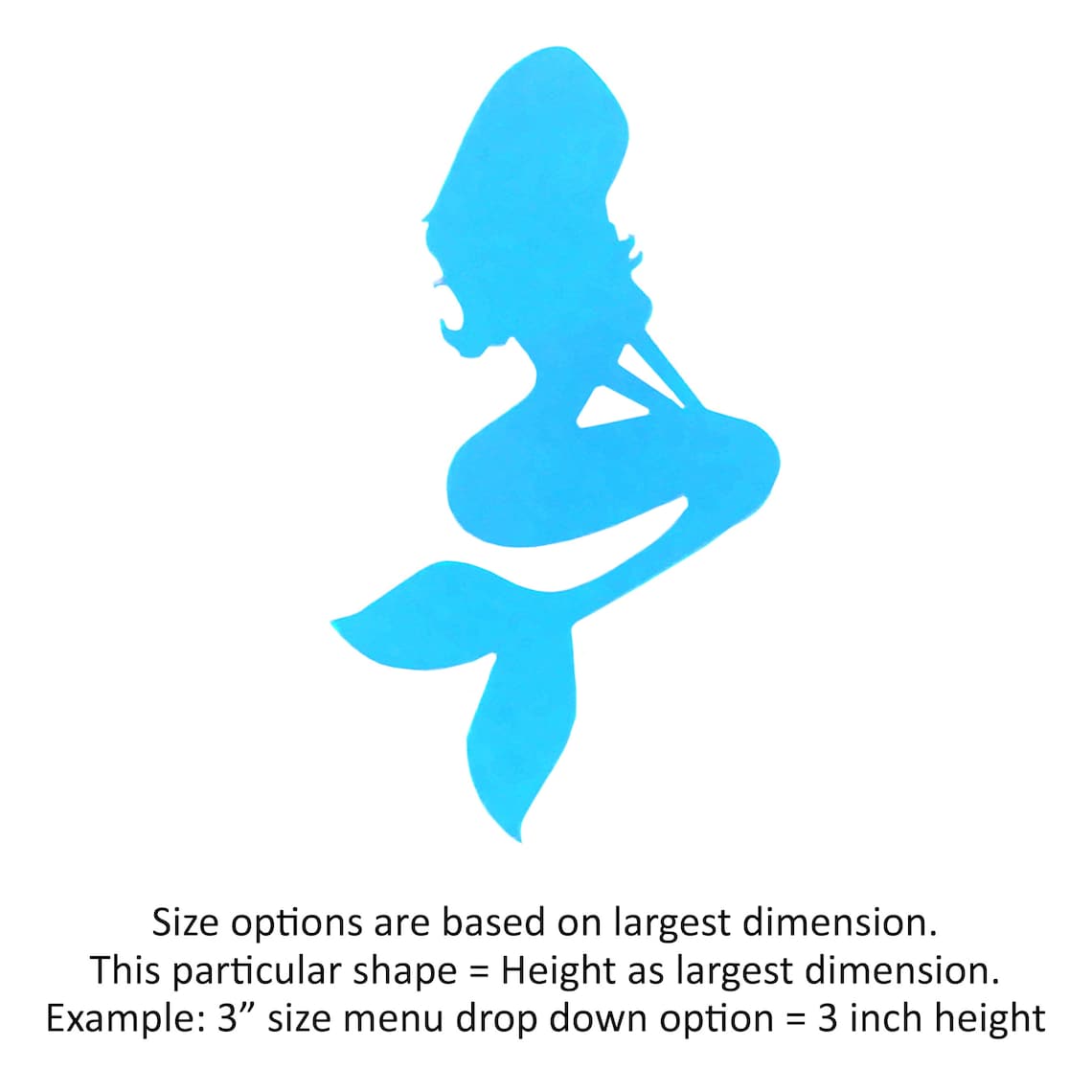 25 Pack Paper Mermaid Shapes Mermaid Cut Out Mermaid Die | Etsy