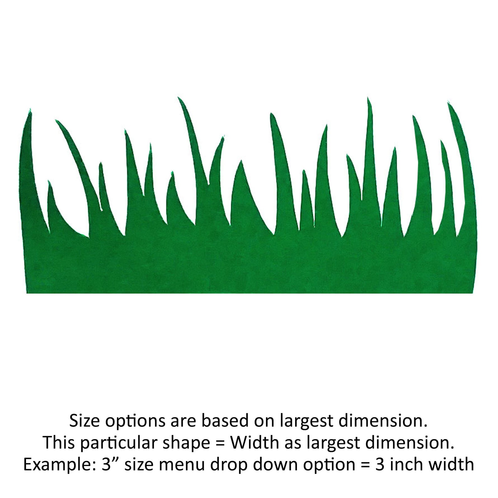 25 Pack - Paper Grass Shape, Grass Shapes, Paper Grass Cut Outs, Paper ...