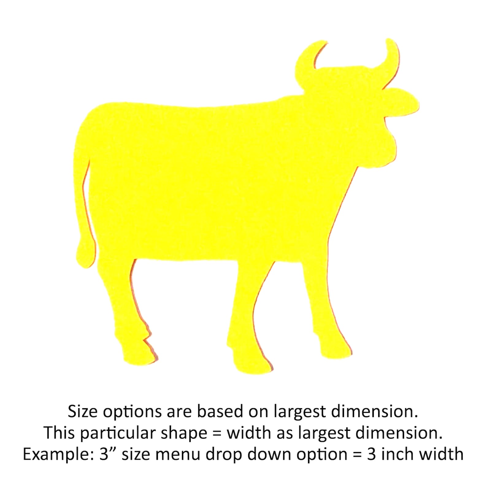 25 Pack Paper Bull Shape, Bull Die Cut, Paper Bull Cut Out, Wild West ...