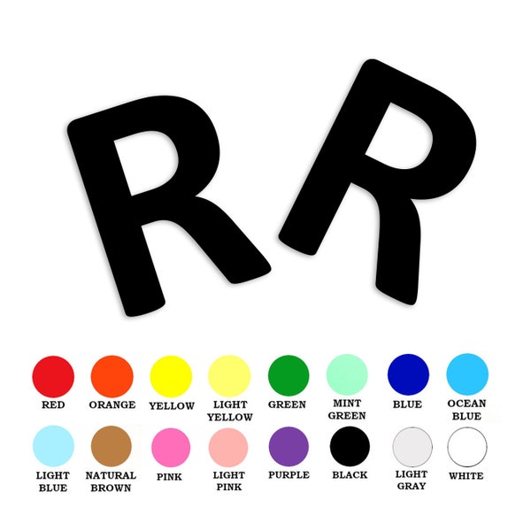 Metal Letter R - Etsy