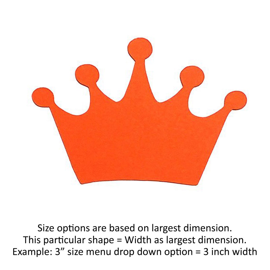 25 Pack Paper Crown Shapes Paper Crown Cut Out Paper Card | Etsy