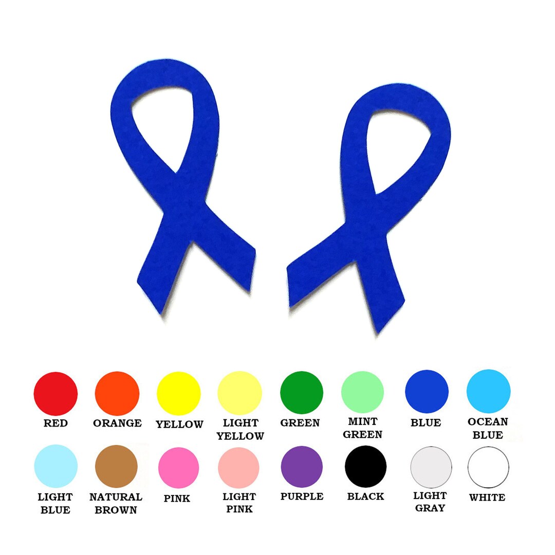 25 Pack - Paper Ribbon Shapes, Ribbon Shape Die Cut, Ribbon Paper Cut ...