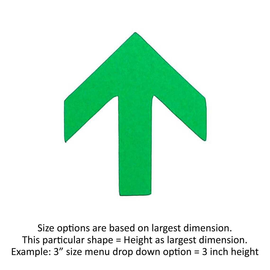 25 Pack Paper Direction Arrow Shapes Direction Arrow Shape | Etsy