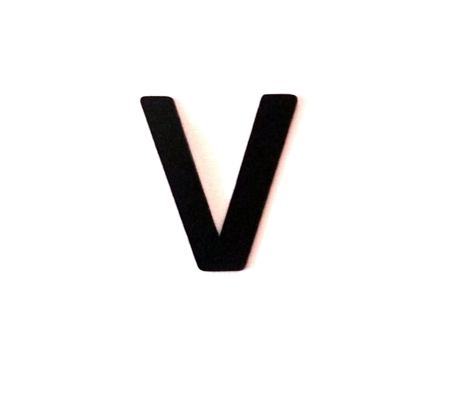 20 Pack Letter V Shape Letter V Cut Outs Paper V Cut Out | Etsy