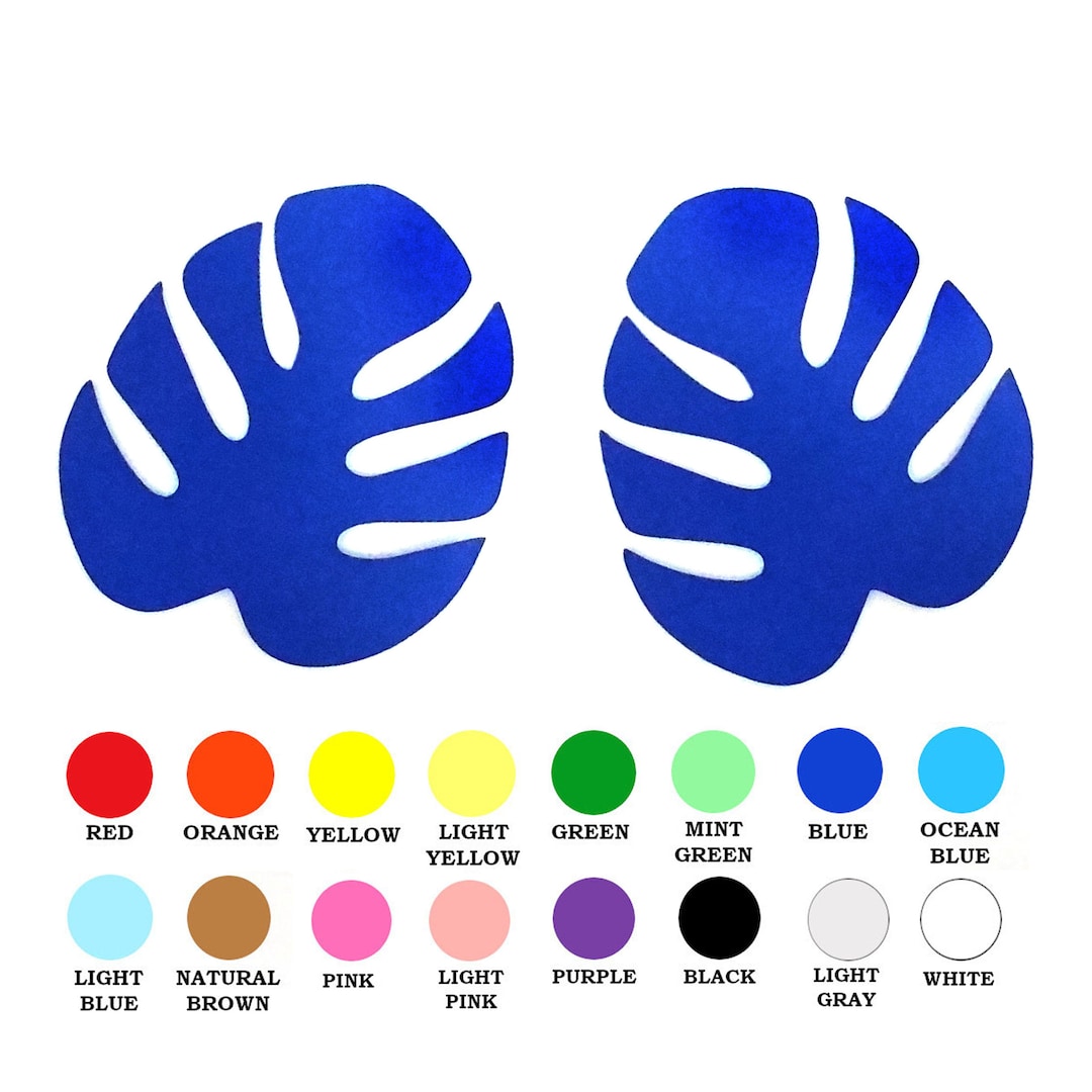 25 Pack - Paper Tropical Leaf Shape, Tropical Leaf Shapes, Paper ...