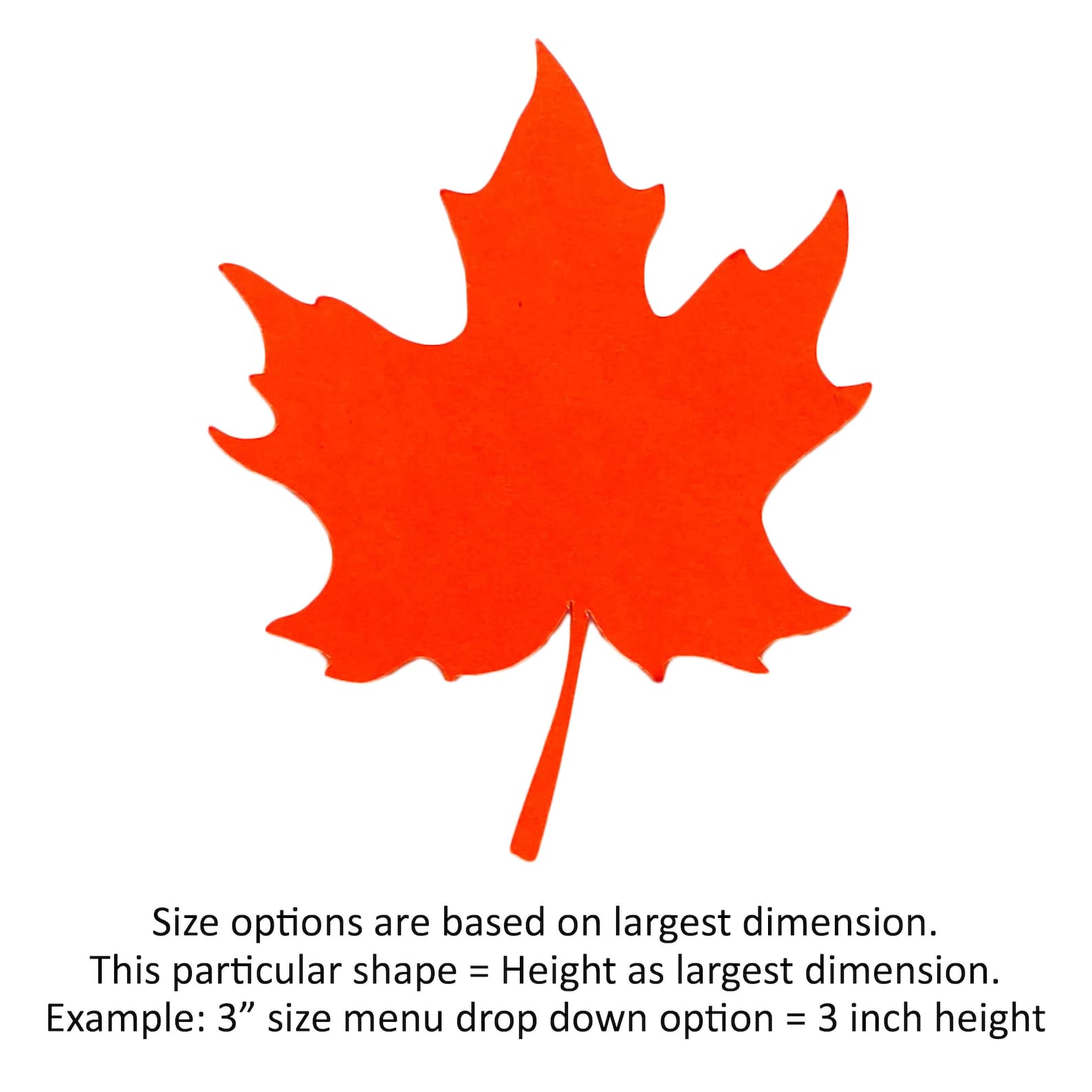 25 pack Paper Maple Leaf Shapes Maple Leaf Shape Paper | Etsy