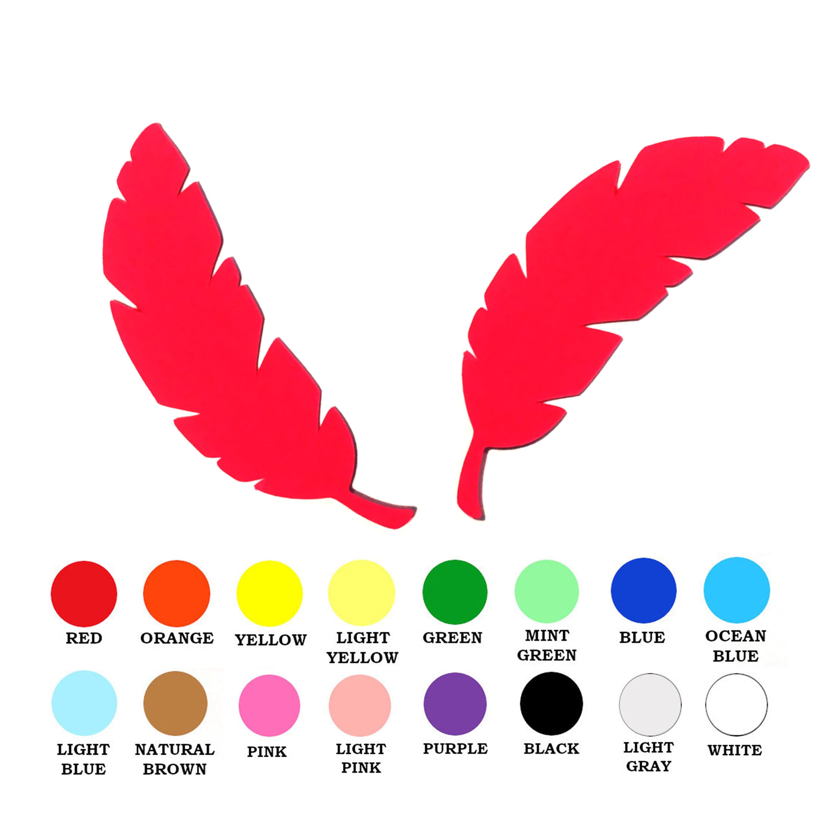 Paper Feather Template