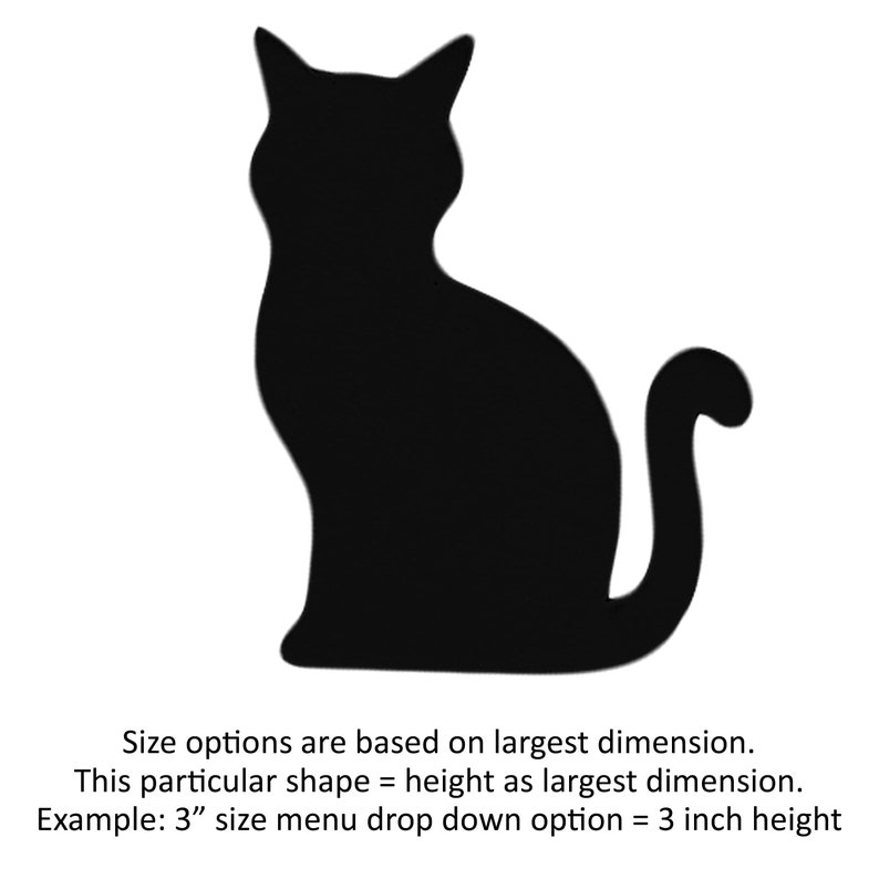 25 Pack Paper Cat Shapes Cat Paper Shape Halloween Paper - Etsy