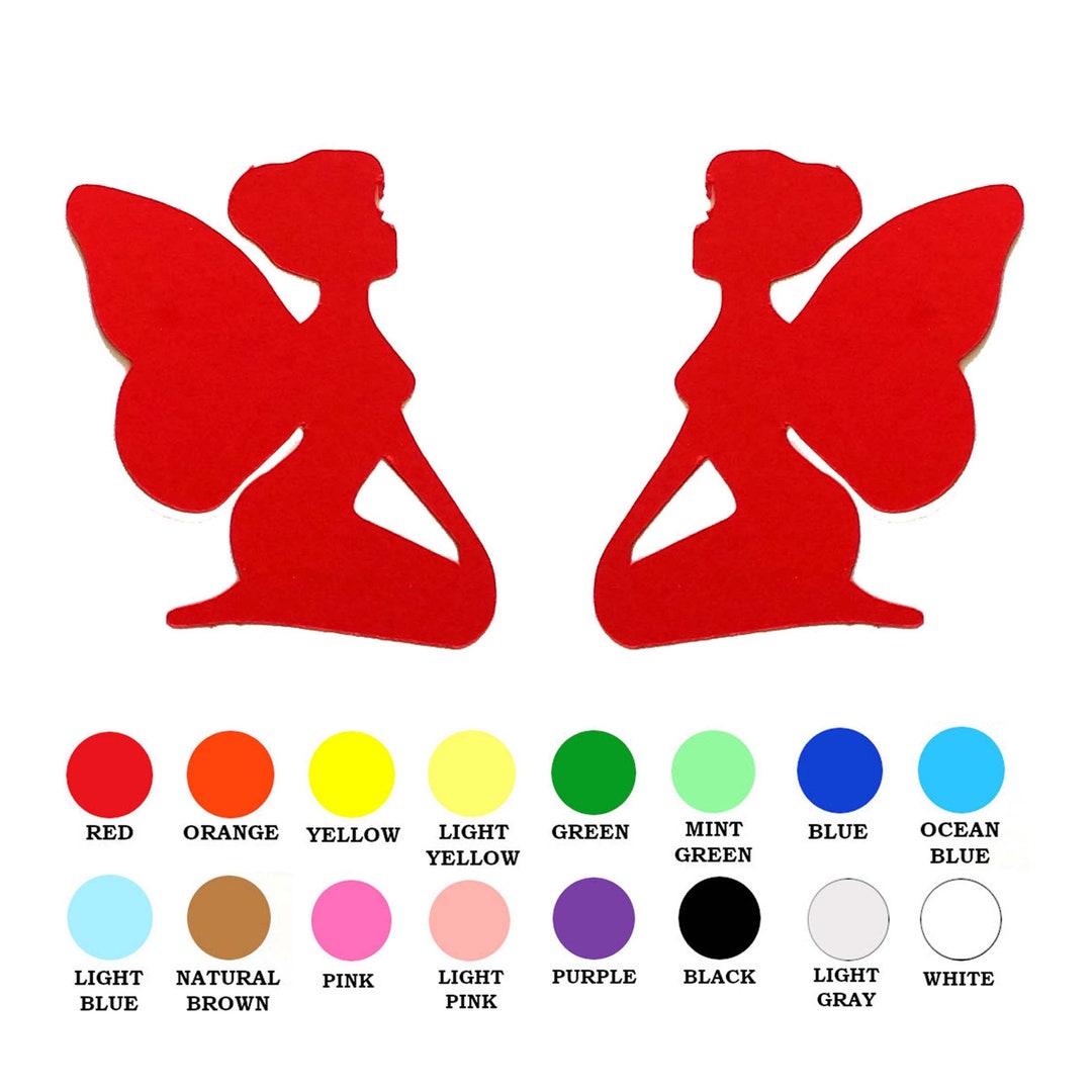 25 Pack - Paper Fairy Shapes, Paper Fairy Cut Out, Fairy Die Cut, Party ...