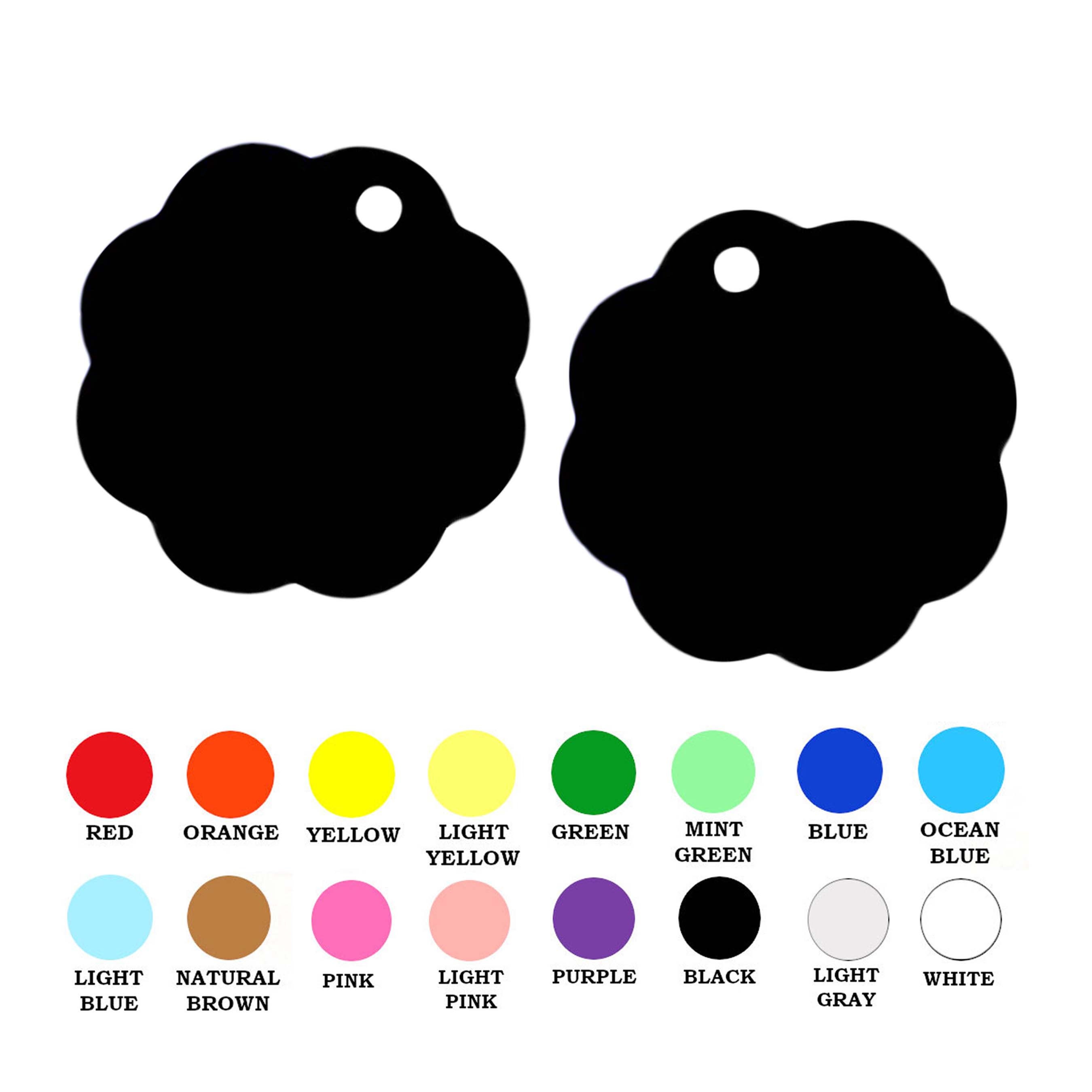 25 Pack Wide Scallop Gift Tag Wide Scallop Price Tag Blank - Etsy