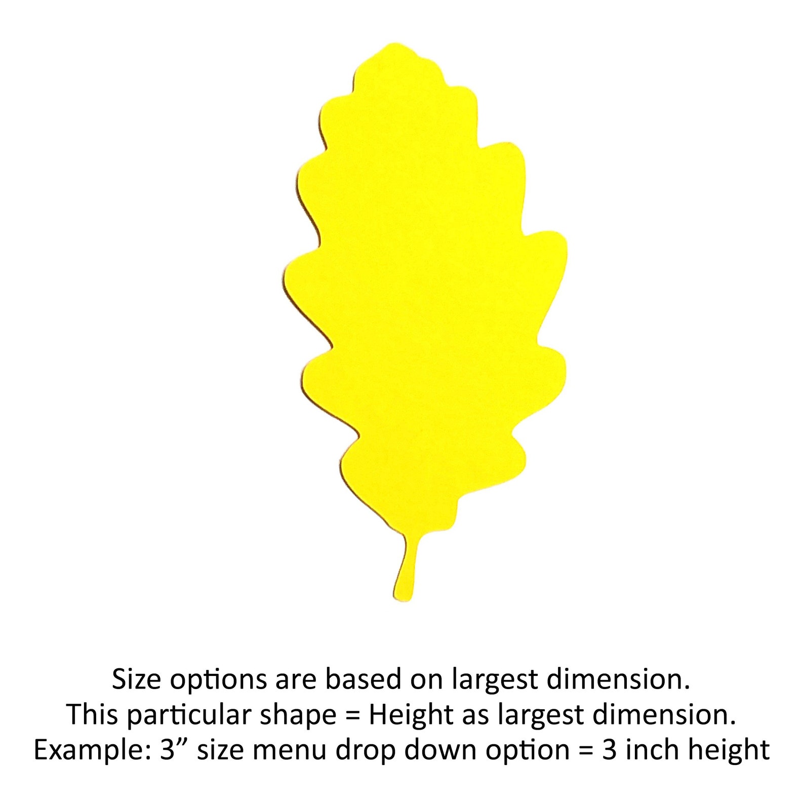 25 Pack Paper Oak Leaf Shapes Paper Oak Leaf Paper Fall - Etsy