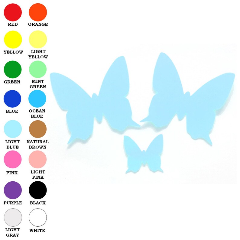 25 Pack Paper Butterfly Shape Butterfly Die Cut Butterfly | Etsy