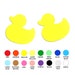 25 Pack Paper Duck Shape, Duck Die Cut Shape, Easter Die Cut Shapes ...