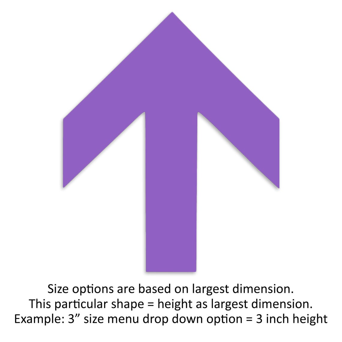 25 Pack - Paper Direction Arrow Shapes, Direction Arrow Shape ...