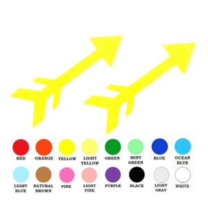 25 Pack - Paper Arrow Shape, Paper Arrow Cut Out, Paper Arrow Die Cut ...
