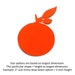 25 Pack - Paper Orange Shapes, Orange Shape, Orange Paper Cut Out ...