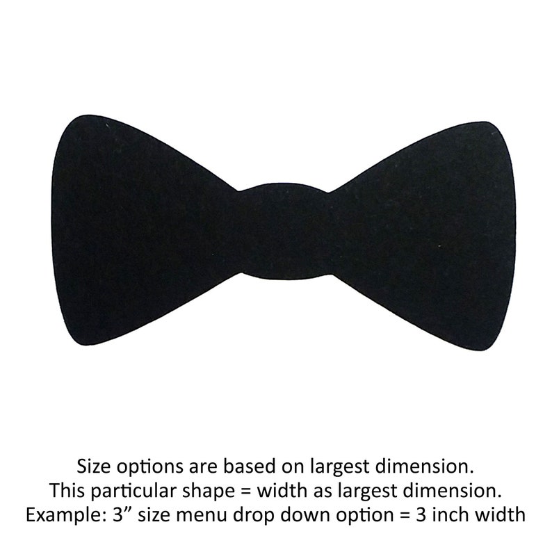 25 Pack Paper Bow Tie Shapes Paper Bow Tie Cut Out Bow Tie - Etsy