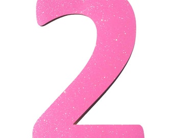 Pink number | Etsy