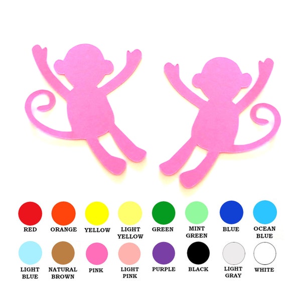 Monkey Cut Out - Etsy