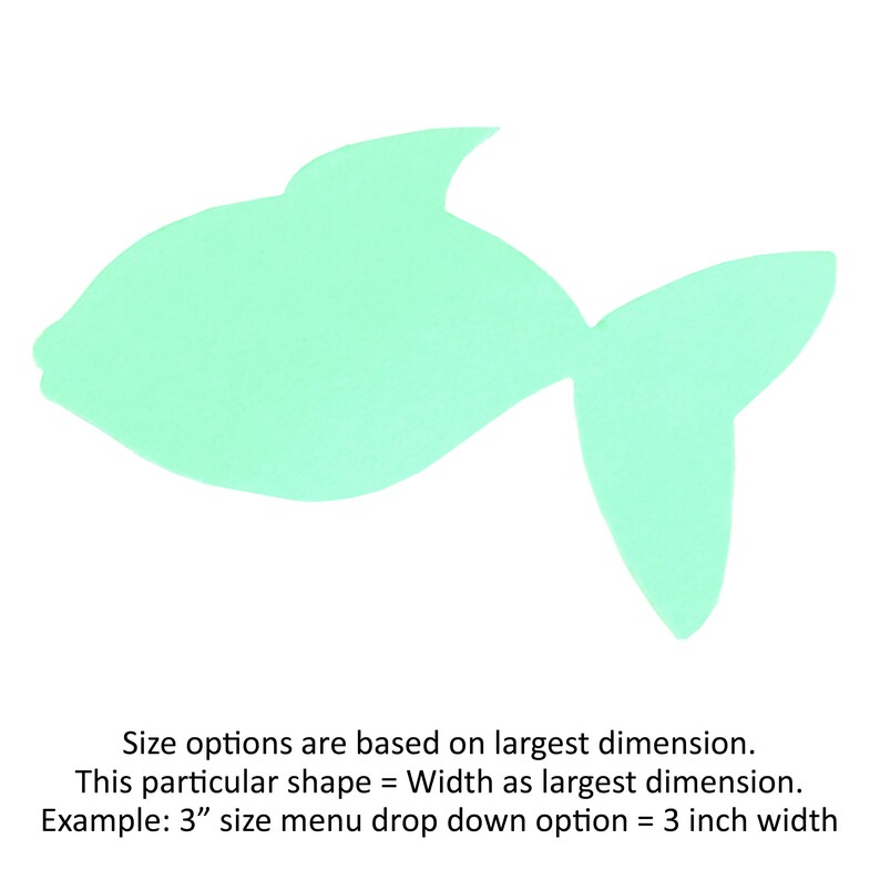 25 Pack - Paper Fish Shape, Paper Sea Animals, Paper Ocean Animals, DIY ...