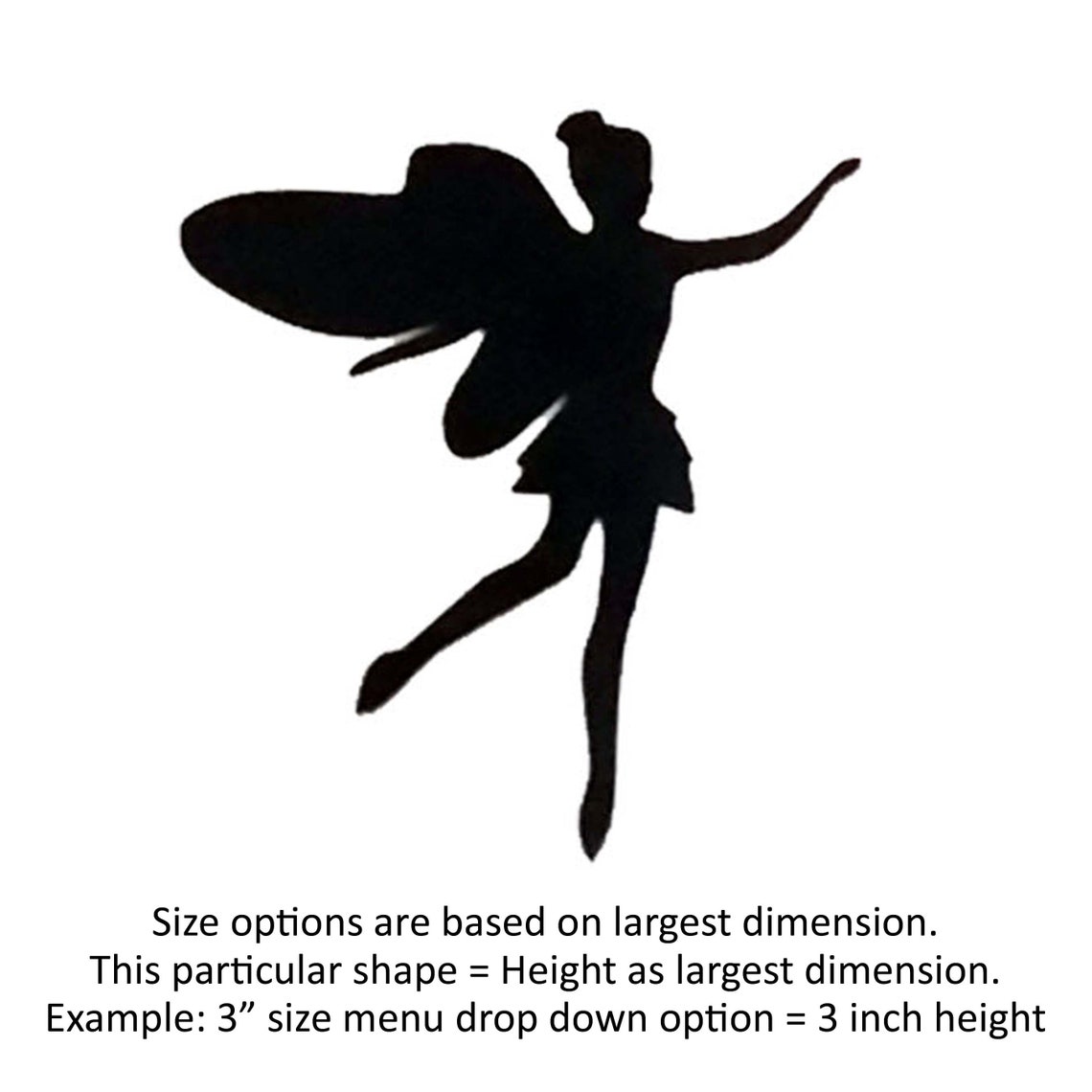 25 Pack Paper Fairy Shape Paper Fairy Cut Outs Fairy Die | Etsy