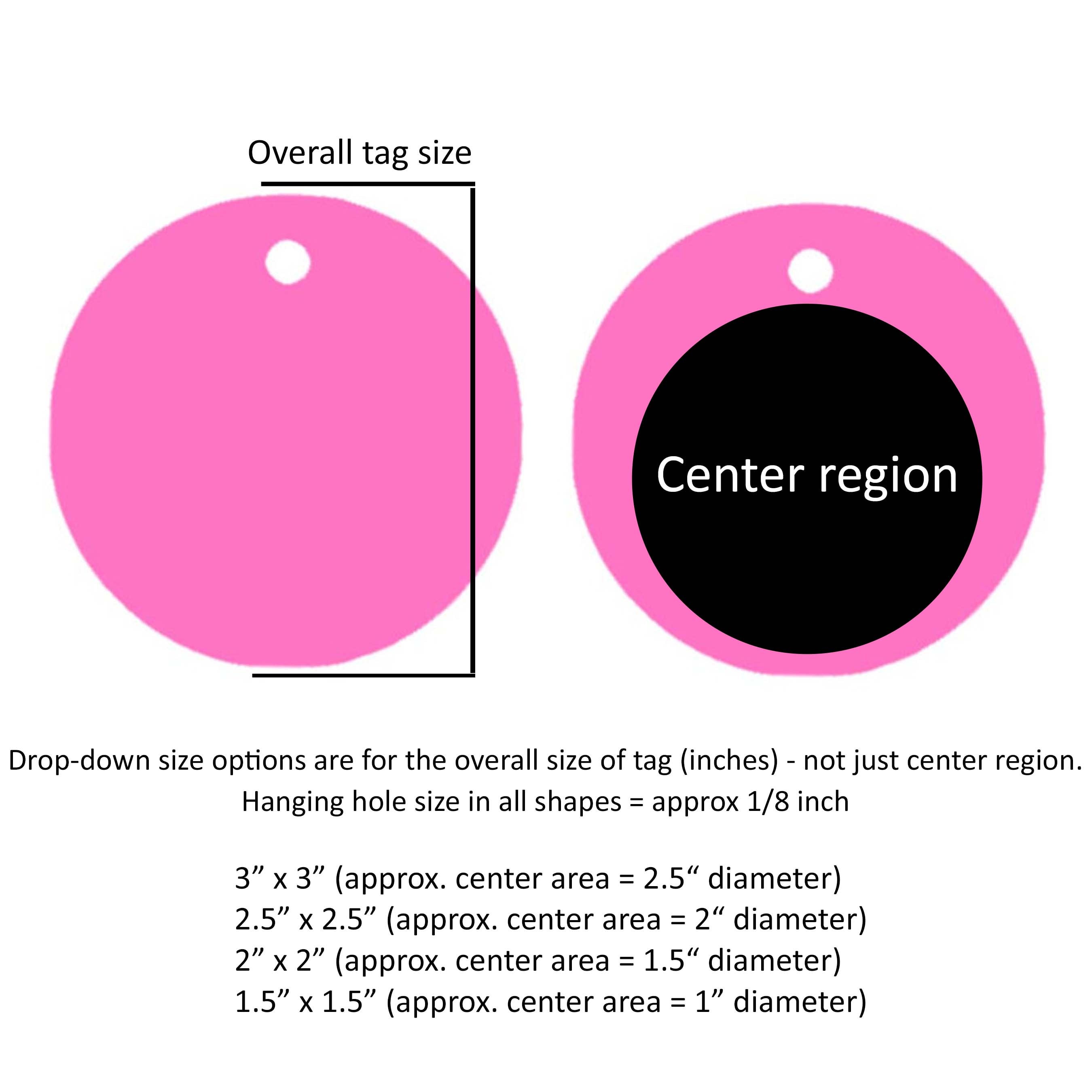 25 Pack Circle Gift Tags Paper Circle Gift Tags Circle - Etsy