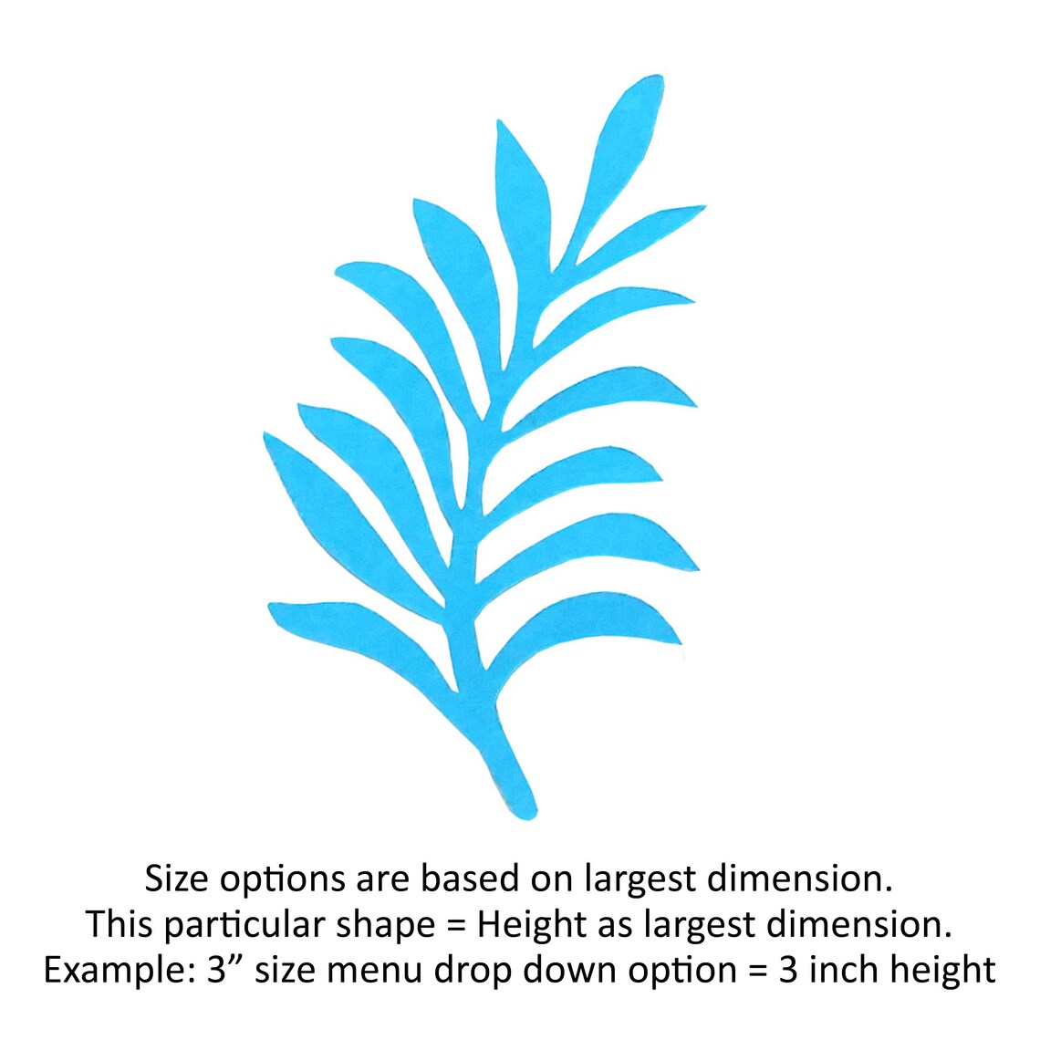 25 Pack Paper Fern Shape Fern Shapes Paper Fern Cut Outs - Etsy