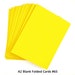 Yellow Blank Folded Cards, Yellow A2 Folded Cards, Blank A2 Card ...