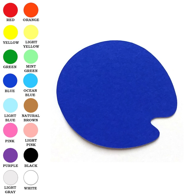 25 Pack Paper Lily Pad Shape Lily Pad Shapes Paper Lily | Etsy