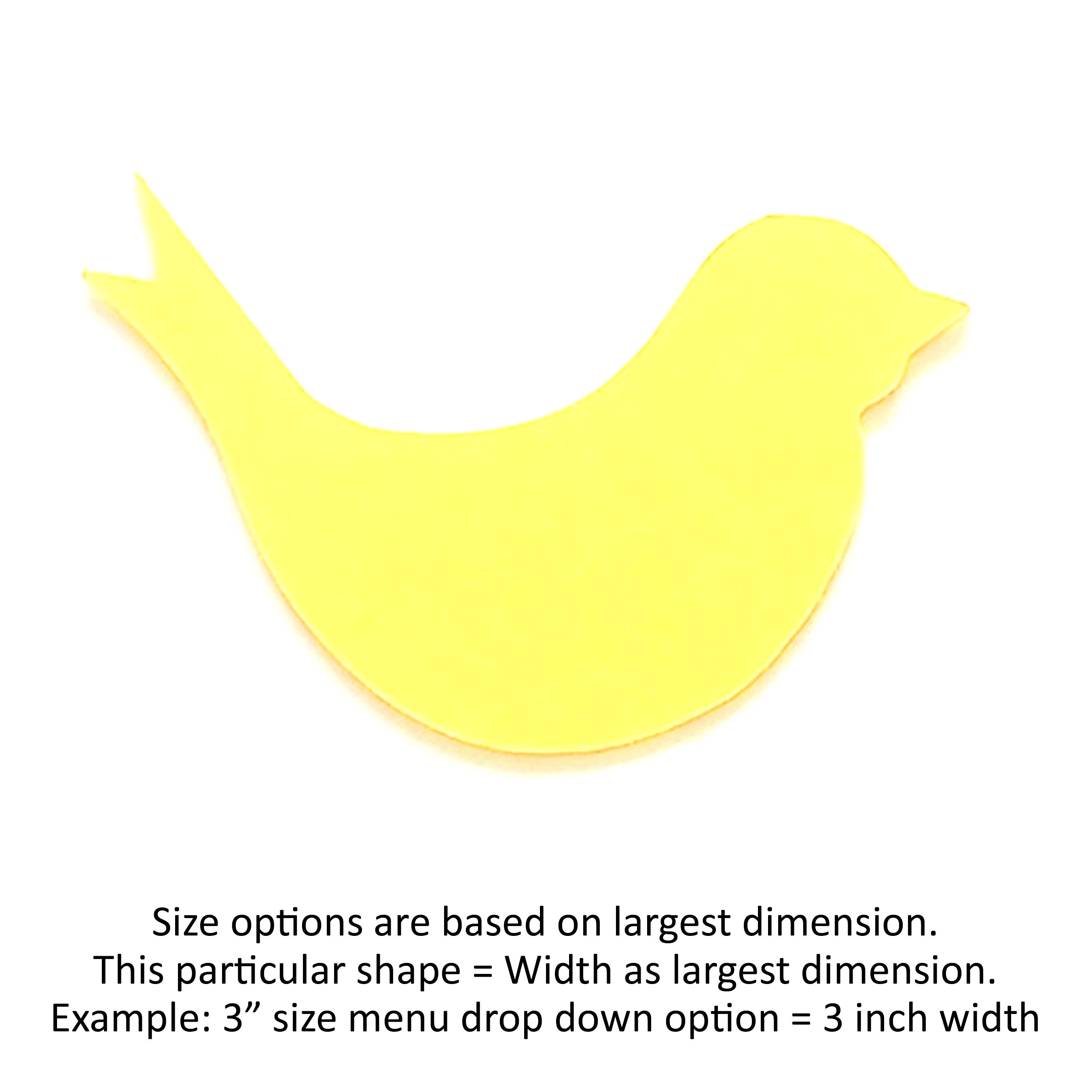 25 Pack Paper Bird Shapes Bird Paper Shape Bird Shape Cut - Etsy