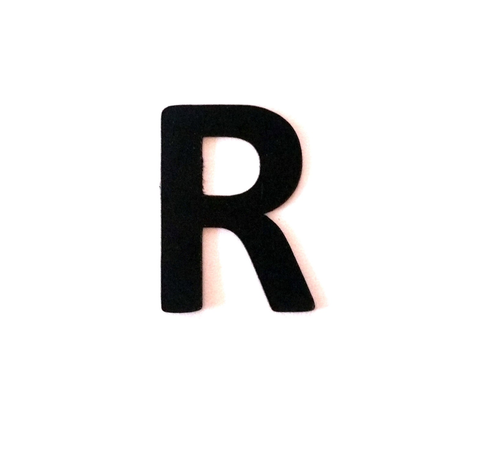 20 Pack Letter R Shape Letter R Cut Outs Paper R Cut Out | Etsy