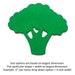 25 Pack - Paper Broccoli Shapes, Broccoli Shape, Broccoli Paper Cut Out ...