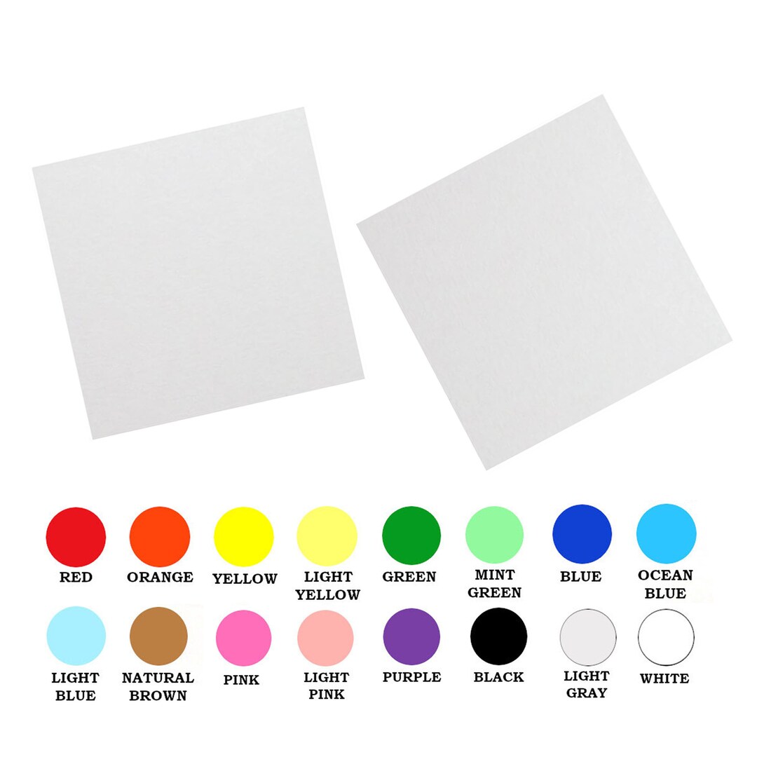 25 Pack - Paper Square Shapes, Paper Square Cut Outs, Square Paper Die ...