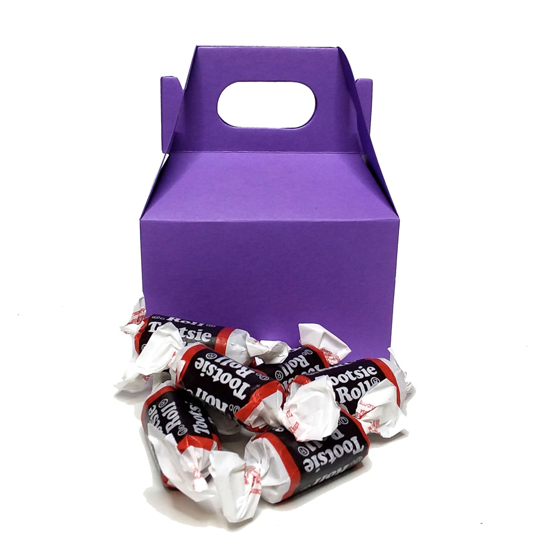 12 Pack Purple Gable Boxes Purple Treat Gable Boxes Purple - Etsy