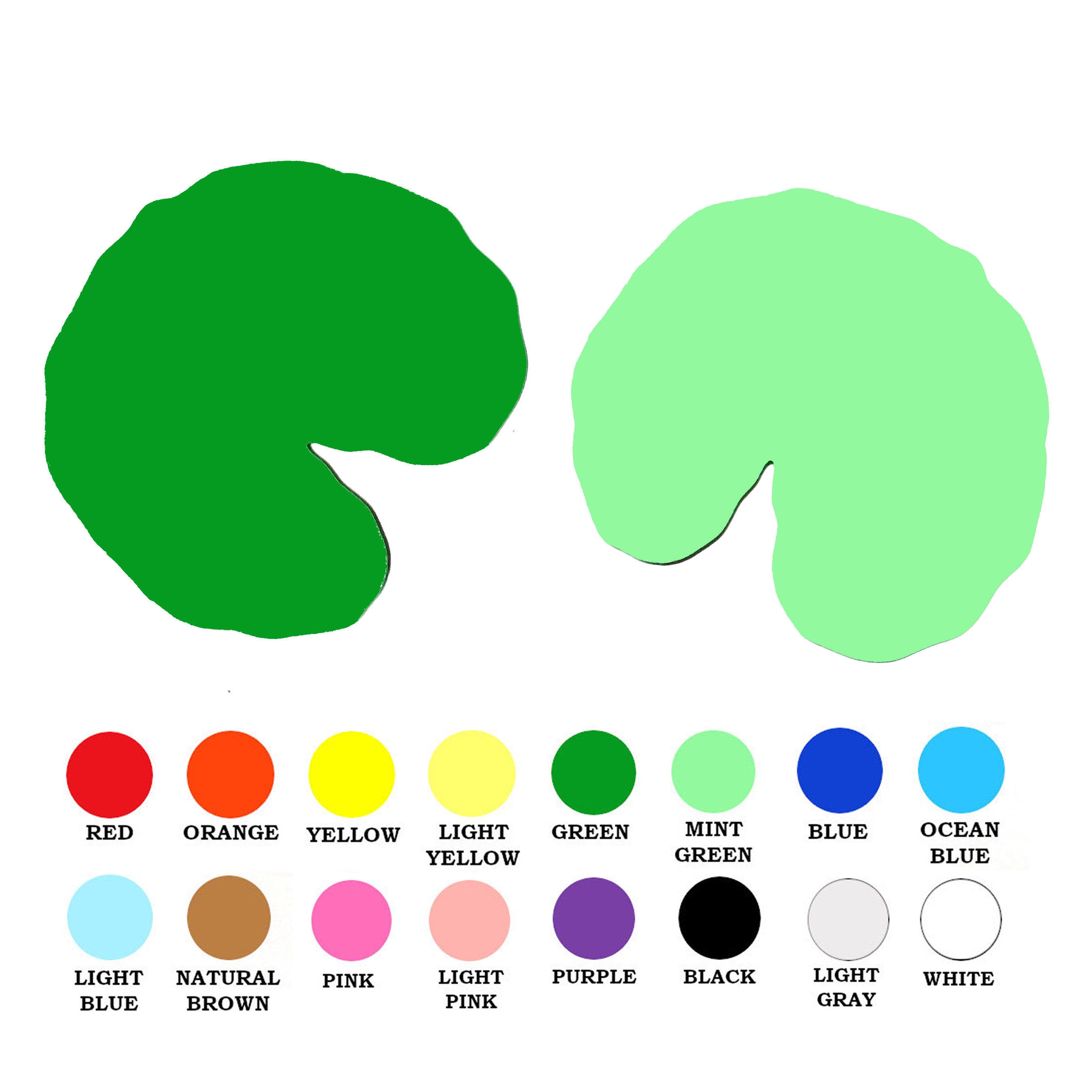 Lily Pad Pattern Cut Out