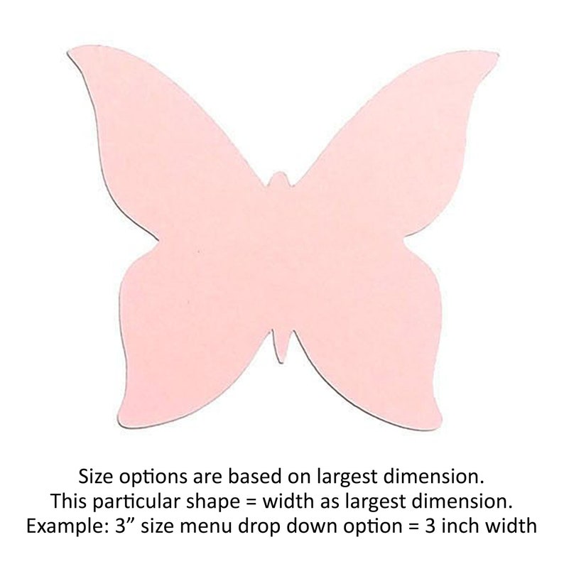 25 Pack Paper Butterfly Shape Butterfly Die Cut Shape - Etsy