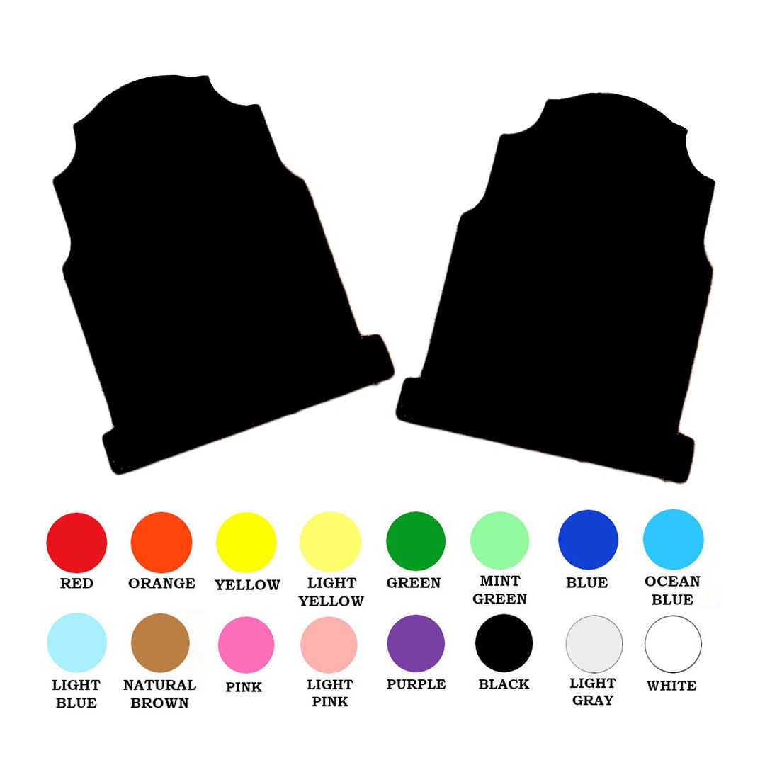 25 Pack - Paper Tombstone Shapes, Tombstone Paper Shape, Halloween ...