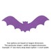 25 Pack Paper Bat Shapes, Bat Paper Shape, Halloween Paper Shapes, DIY ...