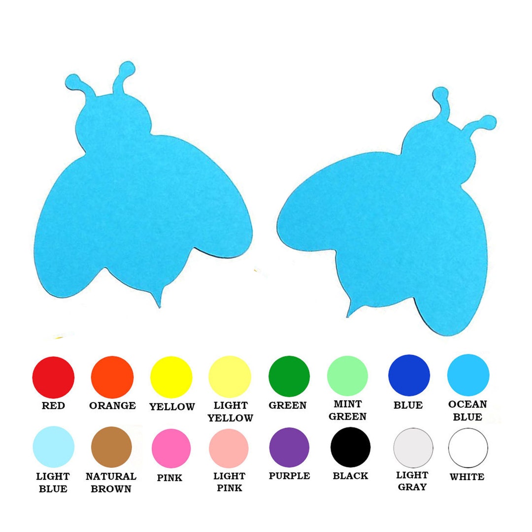 25 Pack - Paper Bee Shapes, Bee Die Cut Shape, Easter Die Cut Shapes ...