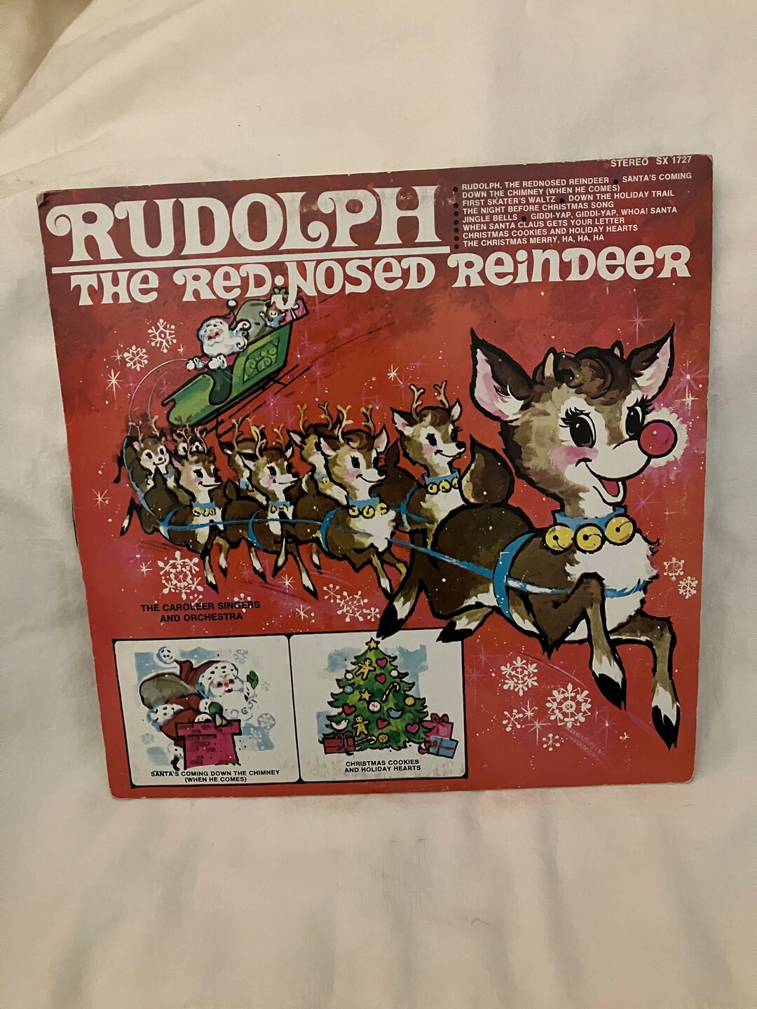 Vintage Rudolph Vinyl Record Album - Etsy