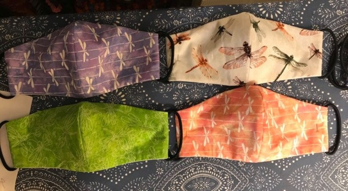 Dragonfly Mask Multi-colors SPECIAL!!! BUY 3 Get 2 Free!!! - Etsy