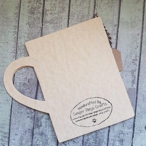 Best Dad Mug Shaped Card / Card for Dad / Father's Day Card / Coffee ...