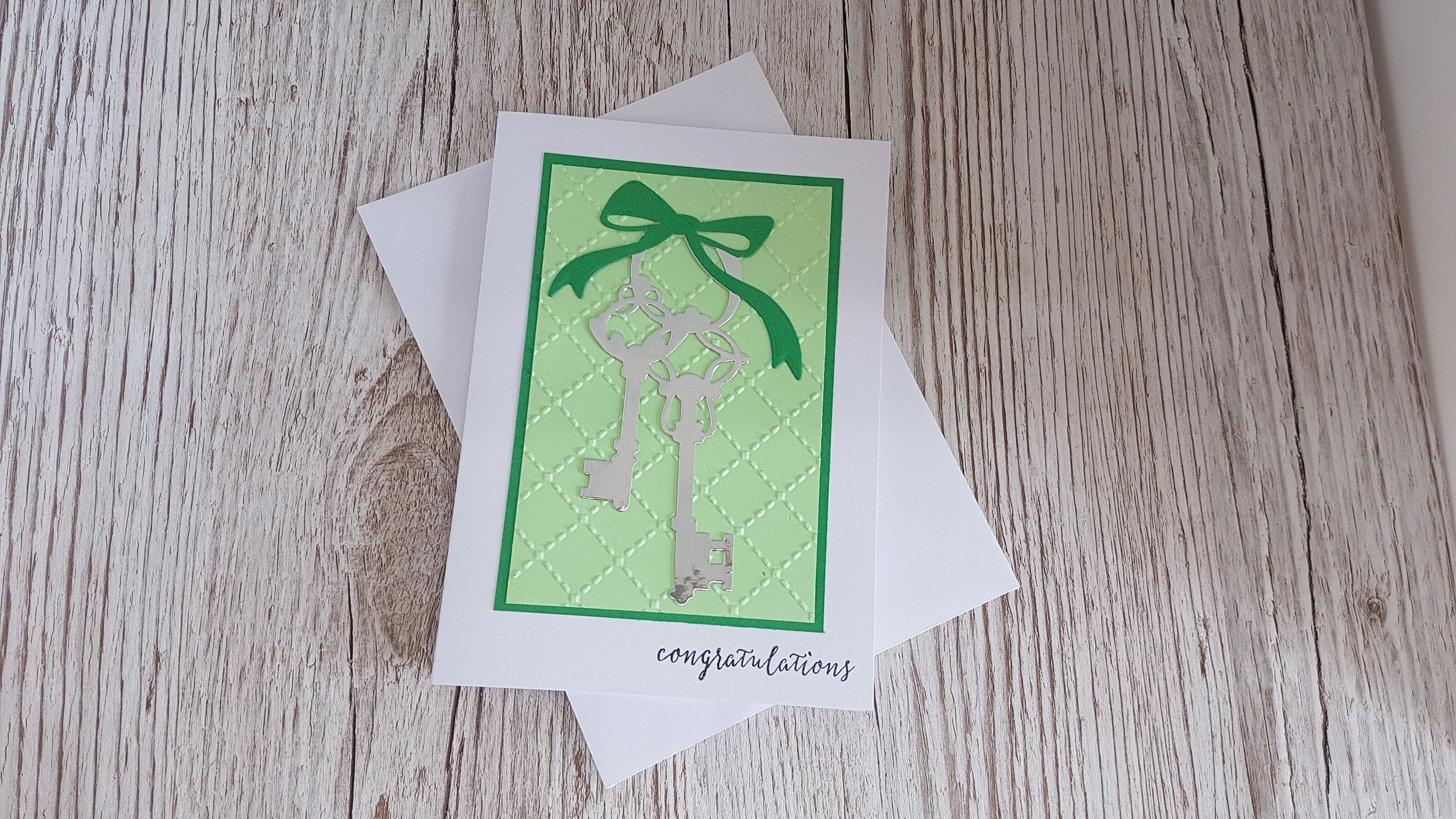 Handmade Keys to Your New Home Card/ Congratulations/ House - Etsy