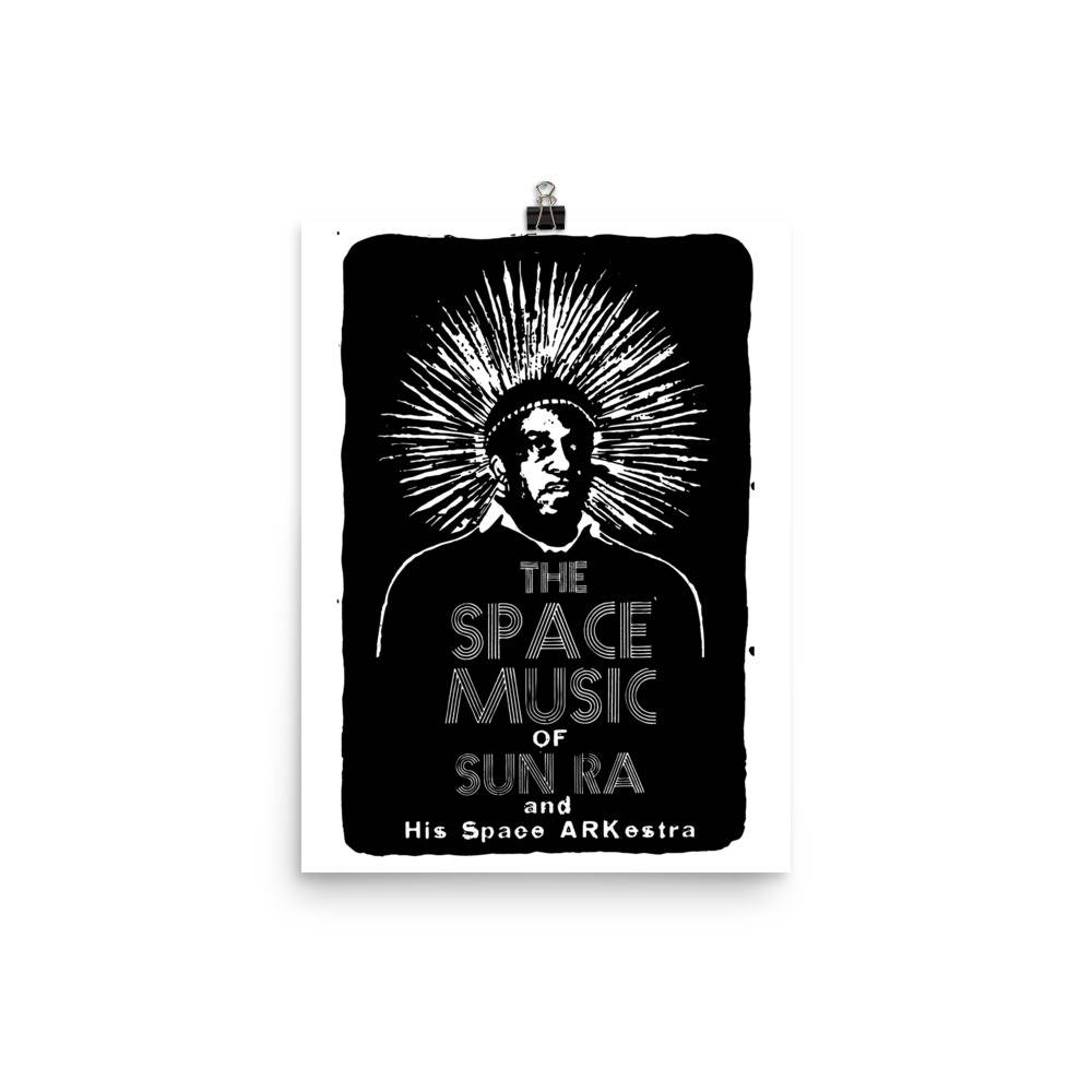 Sun Ra Space Music Poster Print - Etsy UK