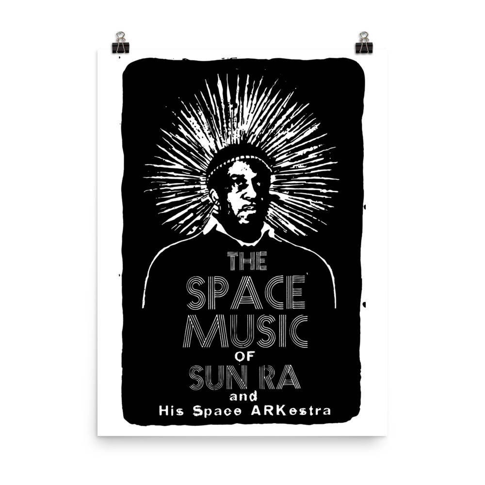 Sun Ra Space Music Poster Print - Etsy UK