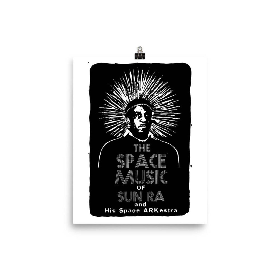 Sun Ra Space Music Poster Print - Etsy UK