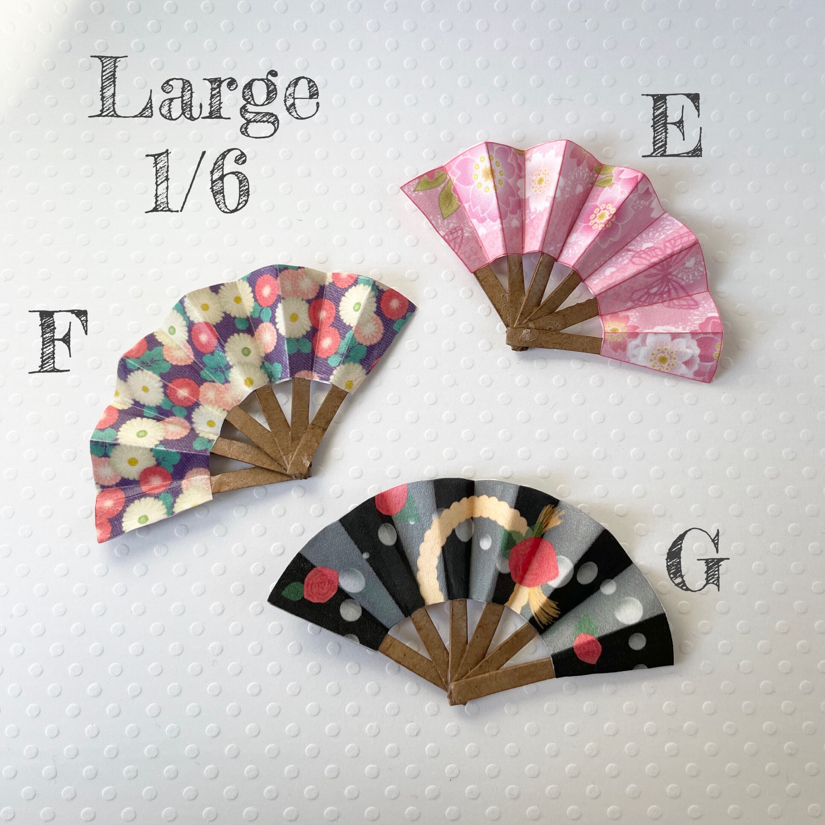 Forest Japanese Fan Folding Fan Paper Fan Miniature 1/6 1/8 Dollhouse ...