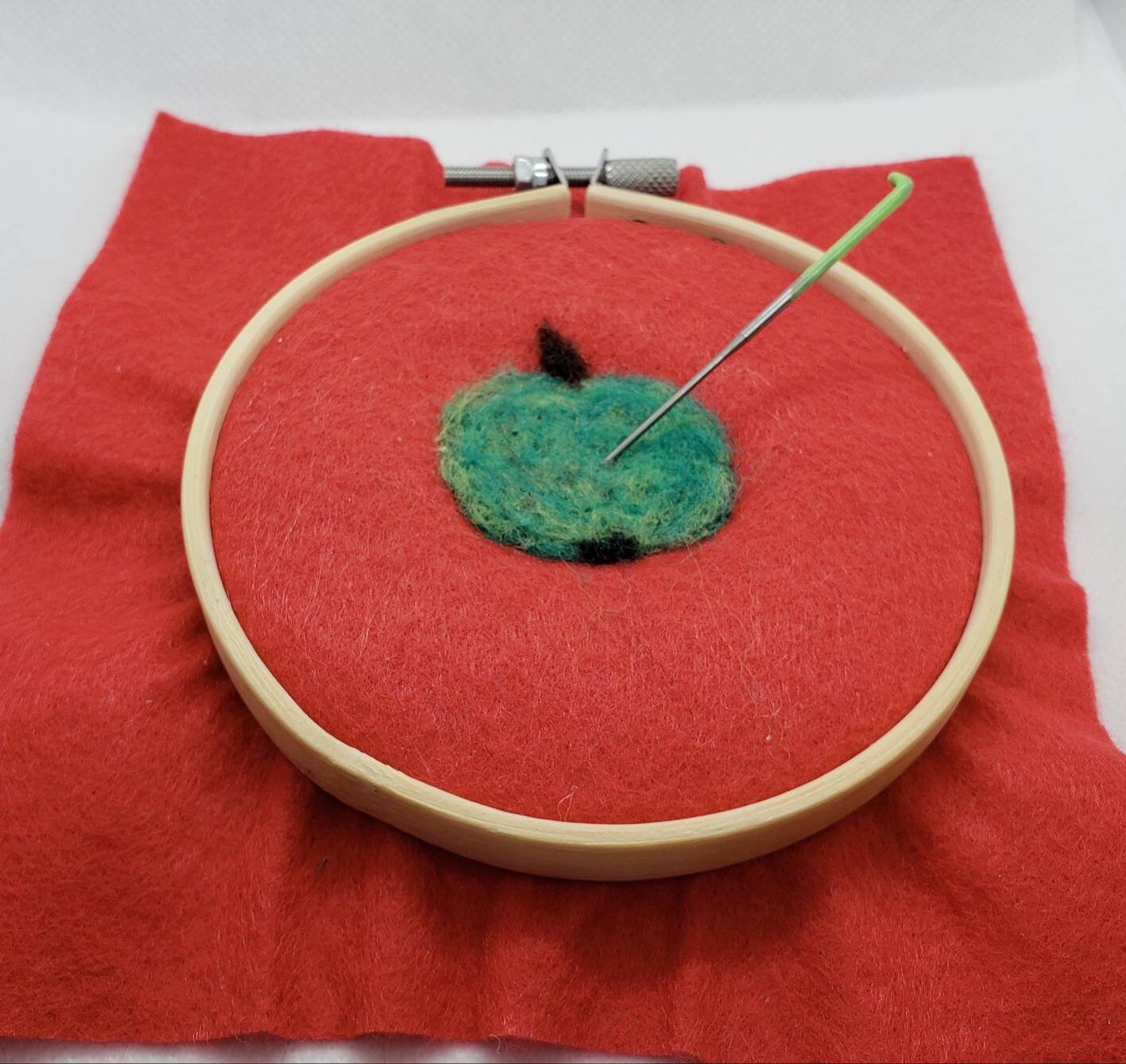 2d Needle Felting Ring 4 Inch Embroidery Hoop. Hold Your - Etsy