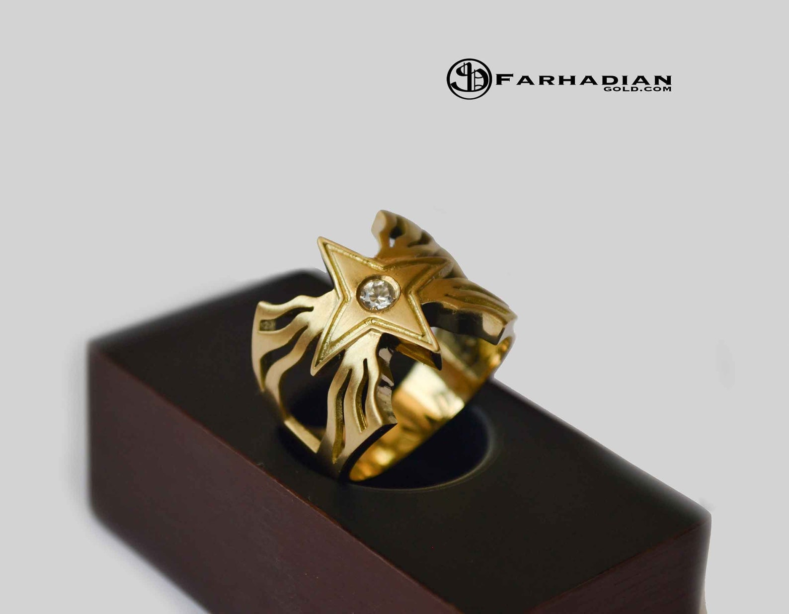 Assyrian Flag Ring //18k Gold ,assyrian Ring,fashion,unisex Ring ...