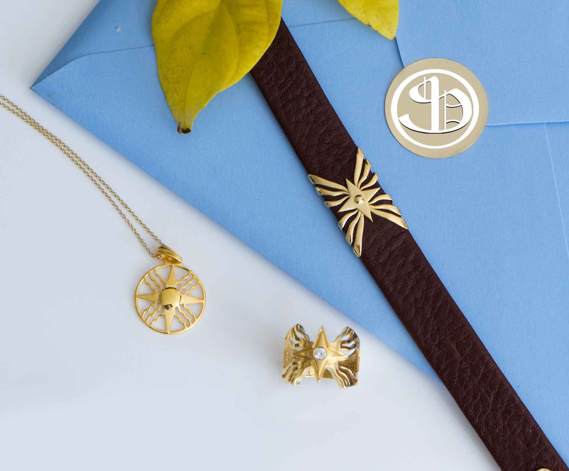 Assyrian Flag Ring //18k Gold ,assyrian Ring,fashion,unisex Ring ...